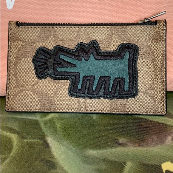 Coach | Accessories | Coach X Keith Haring Unisex Credit Card Card Case ...